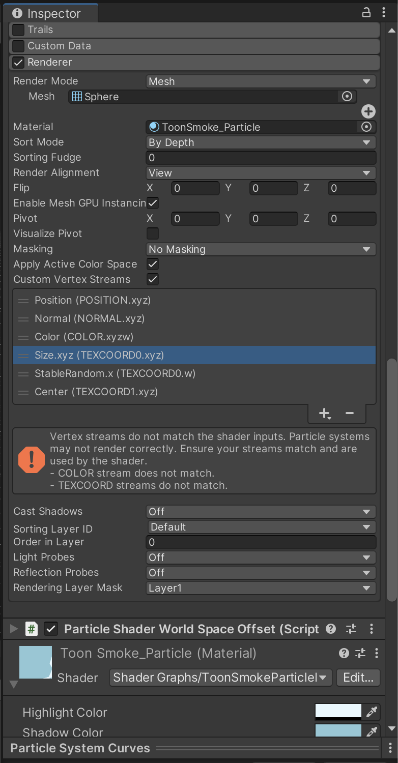 Building a Toon Smoke Particle Shader in Shader Graph | ldev blog