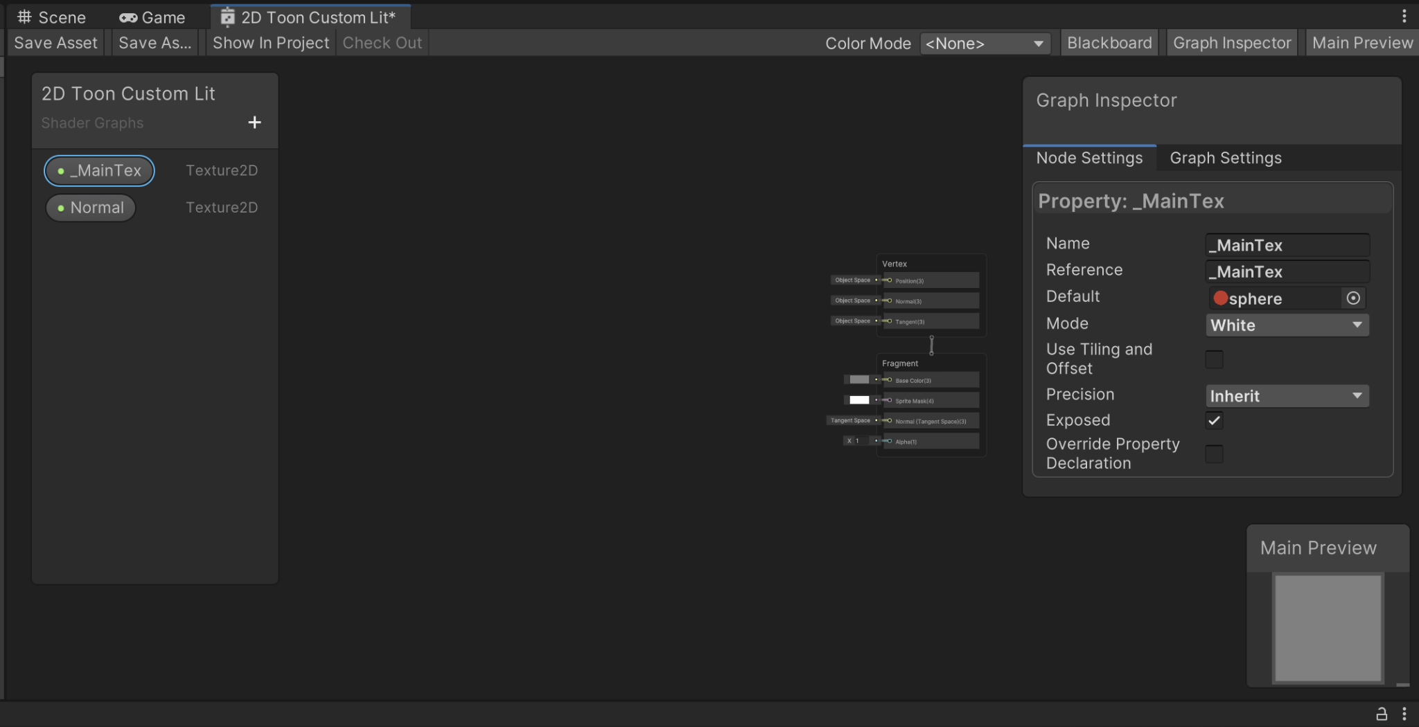 Custom 2D Toon Lighting in Unity 2021.2 | ldev blog