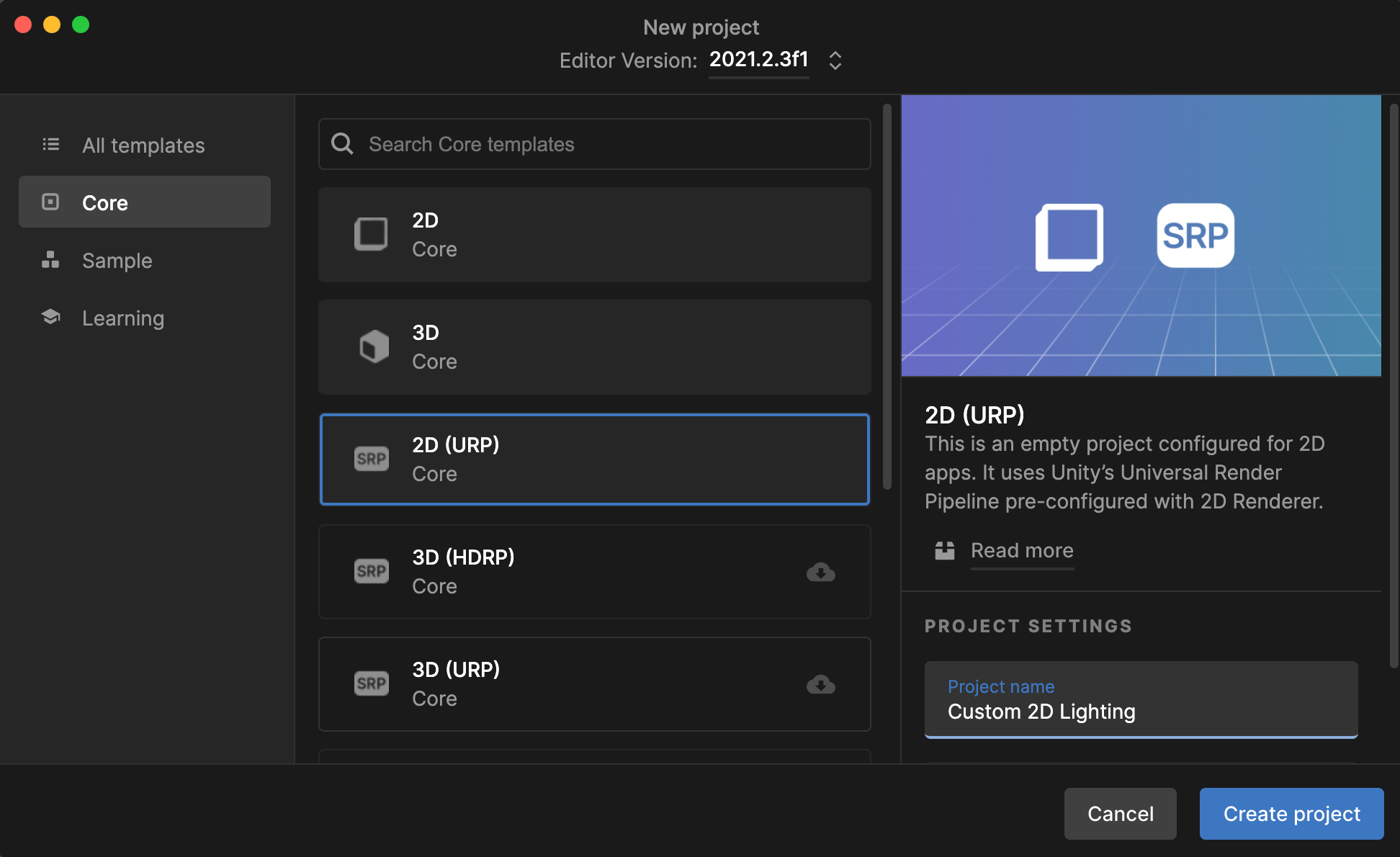 Custom 2D Toon Lighting in Unity 2021.2 | ldev blog
